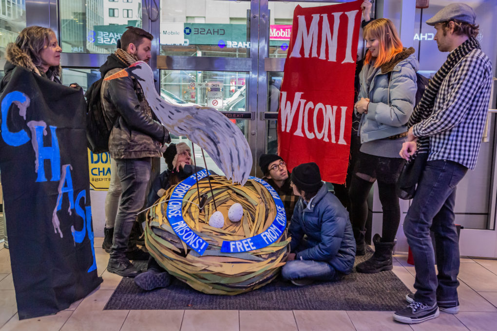 Arrests Made at Chase Bank as Protests Escalate Against Bank’s Funding ...