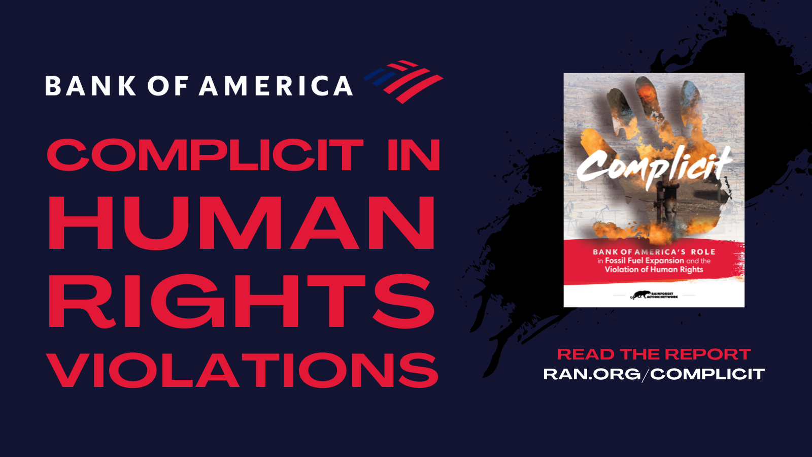 Complicit: Bank of America, Human Rights, and Fossil Fuel Expansion ...