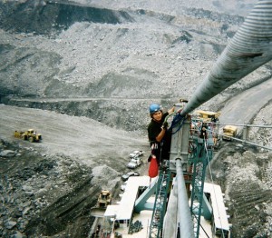 Photos: Climbers on Twilight MTR Site Dragline - The Understory ...